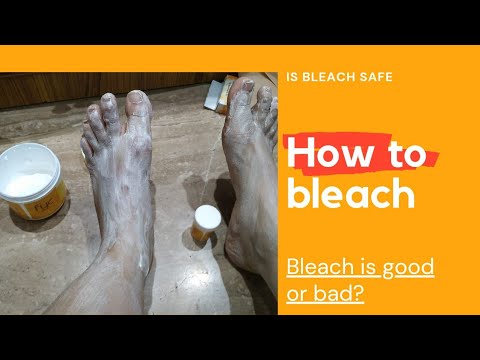 How to bleach at home | Full body bleach | Bad or Good | Safe or not ...