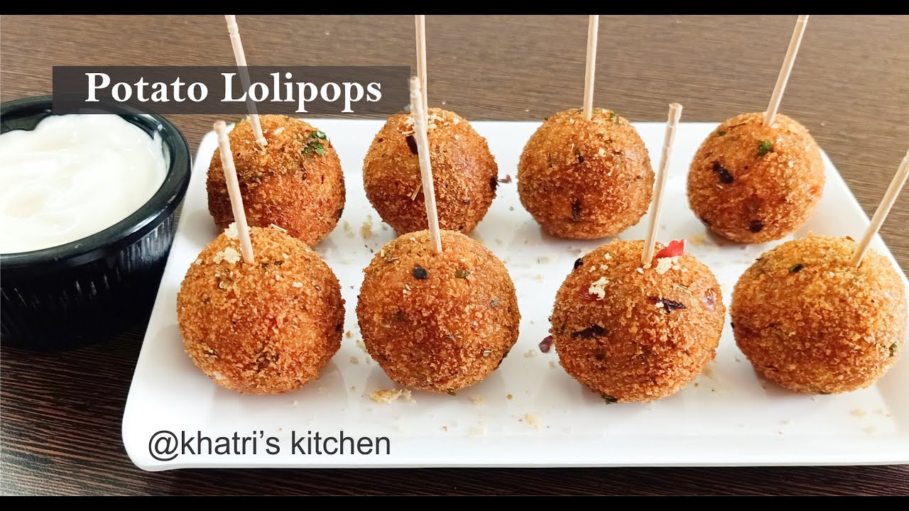 Crispy Potato Lolipops - Instant Tea Time Snacks / Bday Party Snacks ...