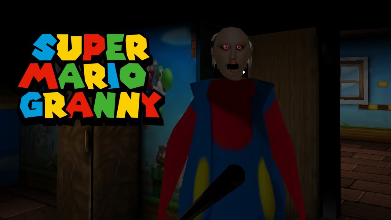 Super Mario Granny v1.4 Full Gameplay - YouTube
