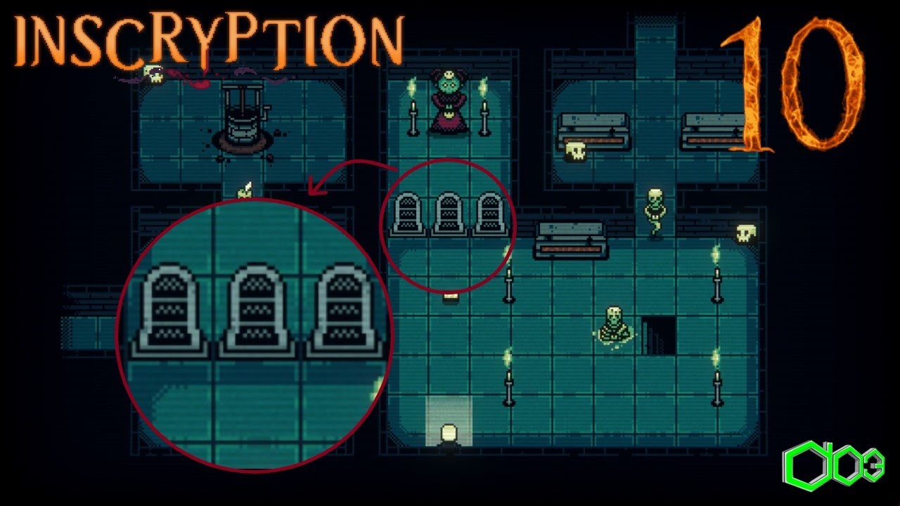 INSCRYPTION #10 | EL PUZZLE DE LAS LÁPIDAS DE GRIMORA | Gameplay ...