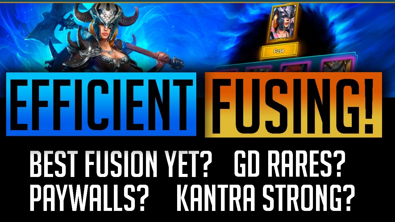 RAID: Shadow Legends | Kantra Fusion | Efficiency in events| Which ...