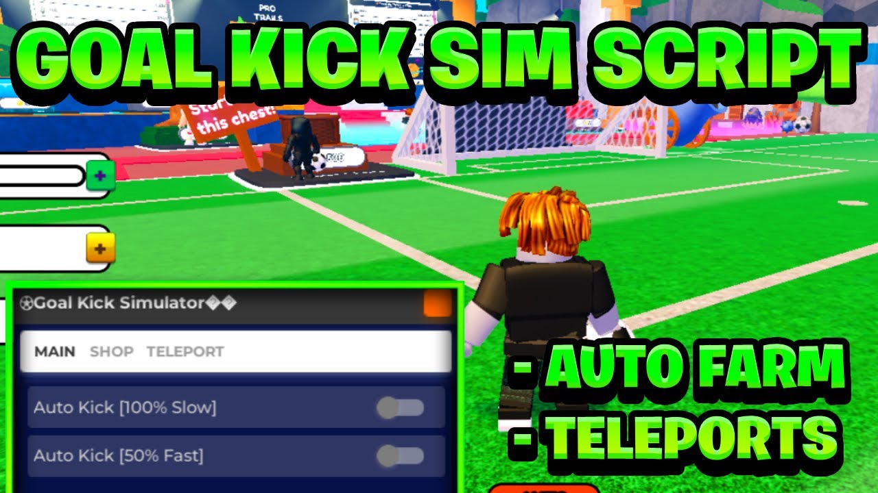 [NEW OP] Goal Kick Simulator Script Pastebin - (ROBLOX) *Auto Farm ...