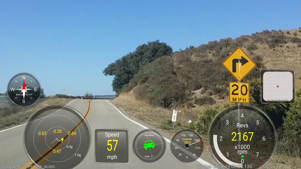 Driving California back road Harris grade - YouTube