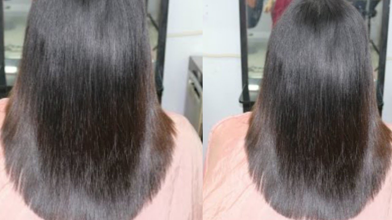 Very easy U shape haircut/#haircut - YouTube