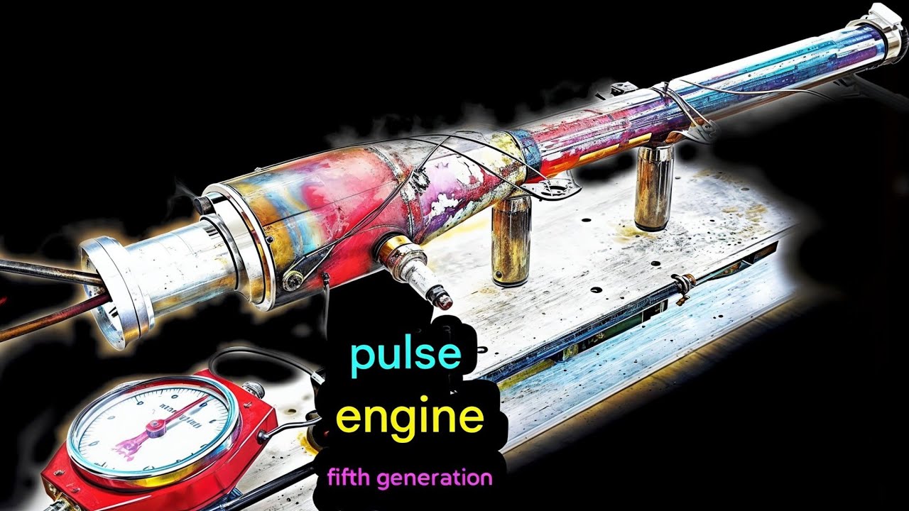 What is the principle of a valve pulse engine? We spent 20 to make one ...