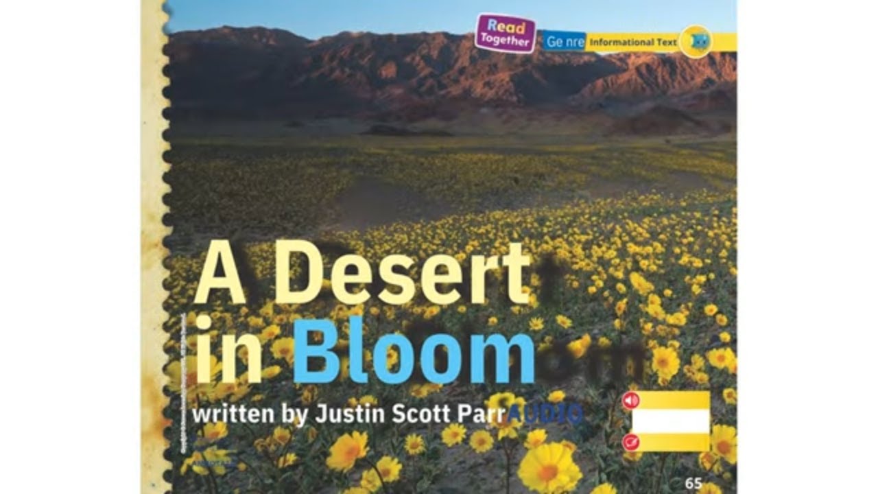 A Desert in Bloom /U5 L2 / myView Literacy Grade K - YouTube