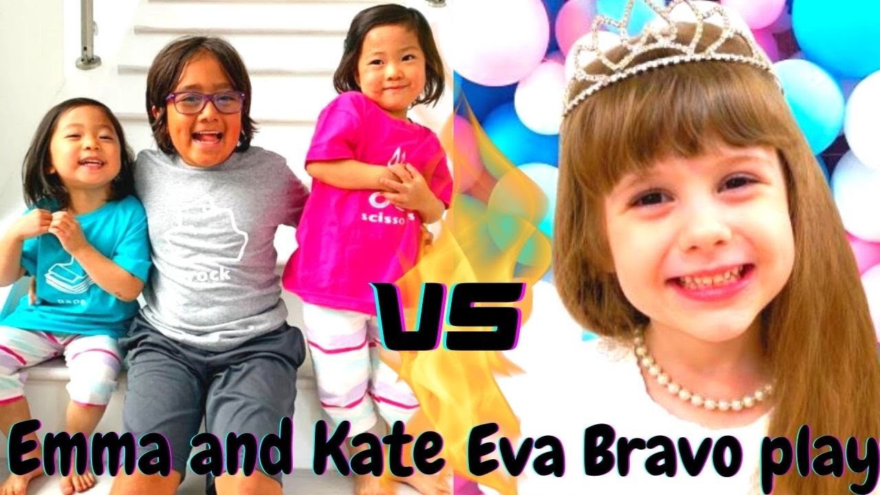 Eva Bravo Play VS Emma and Kate (Kaji Family) Stunning Transformation ⭐ ...