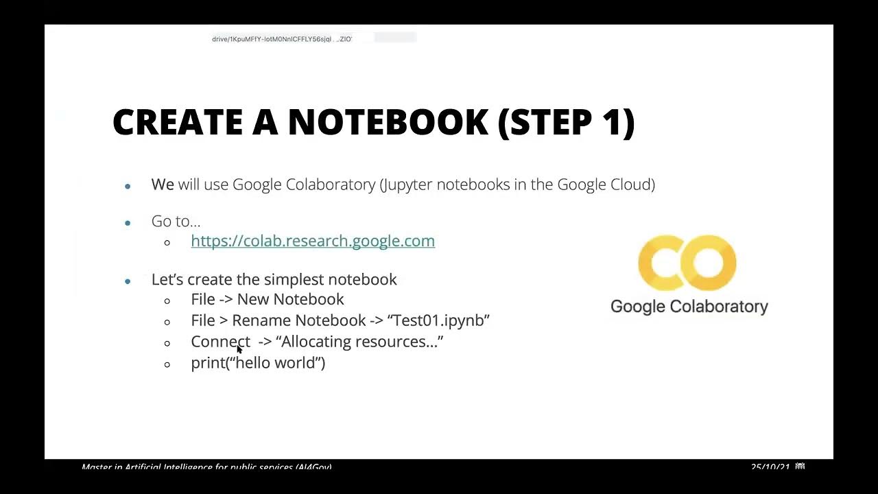 Setting up Google Colab - YouTube