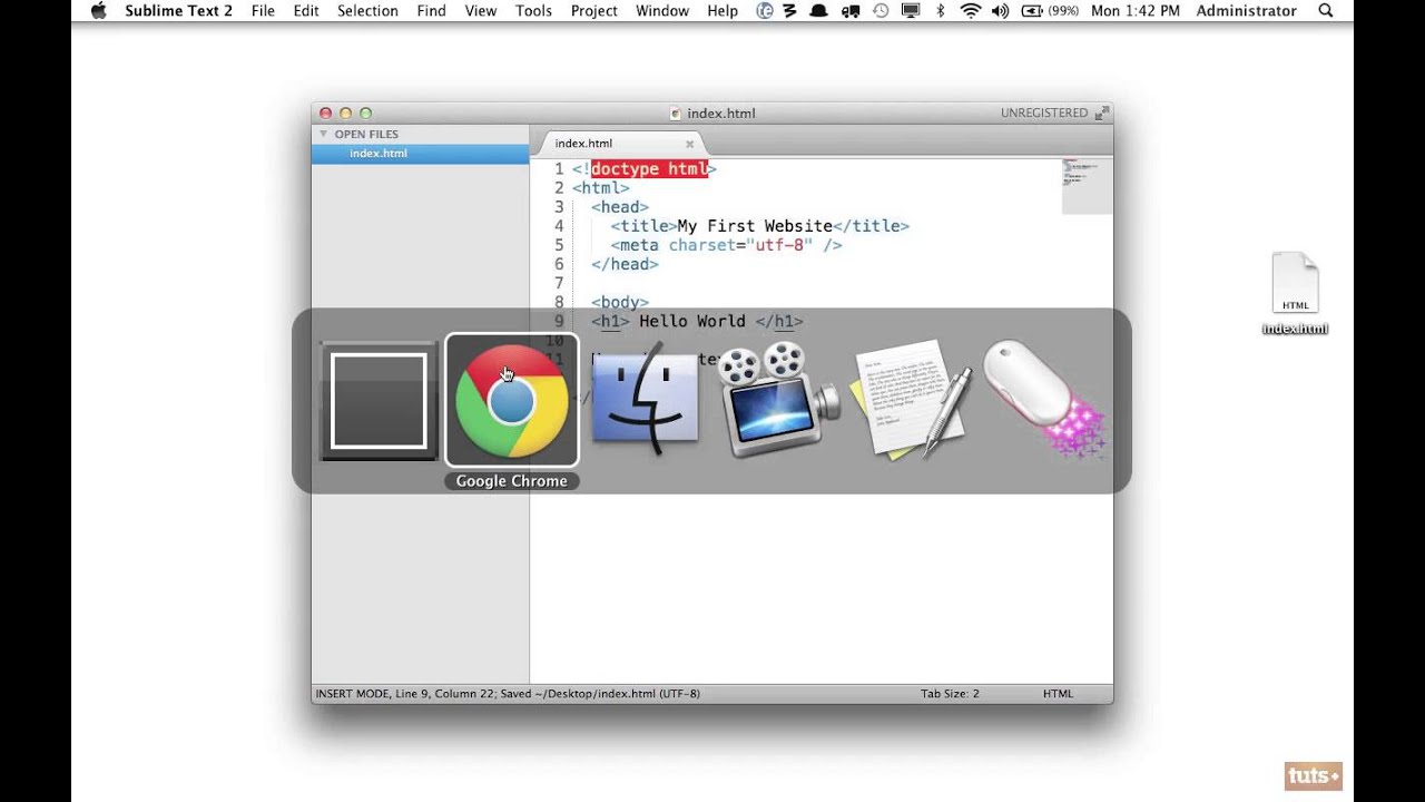 30days To Learn Htmlandcss Day 2 Getting A Proper Code Editor And