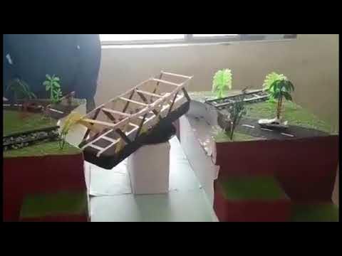 Rotating Bridge Working Model for Civil Engineering Projects - YouTube