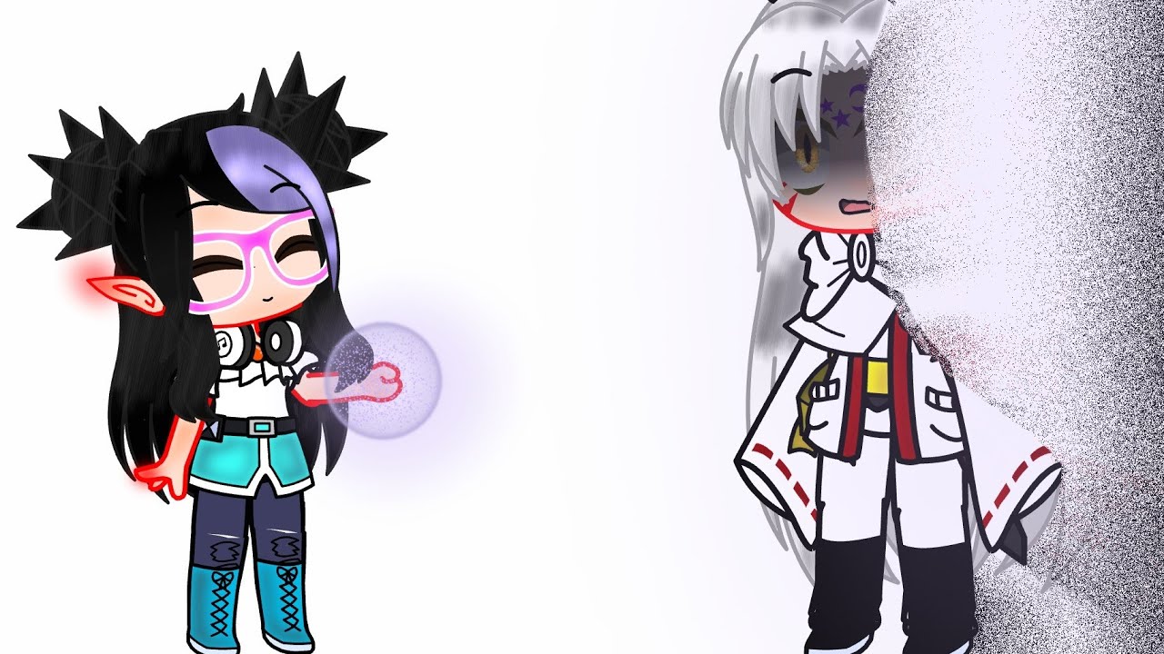 pelearas con tu creadora/meme/inuyasha/sesshomaru/gacha club - YouTube