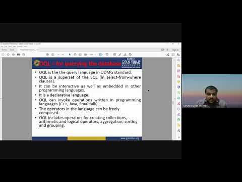 Concepts of object query language (OQL) - YouTube