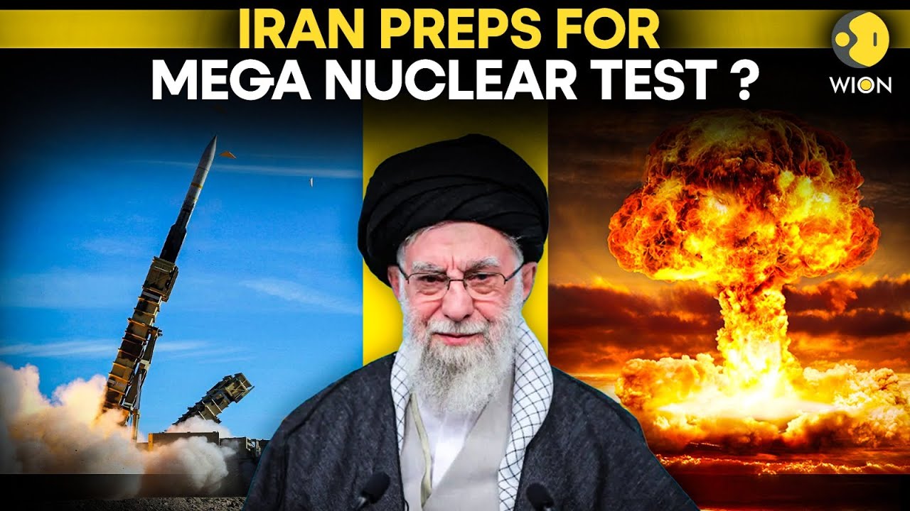 Iran Hints At MEGA Nuclear Test After Satellite Images Show Activity ...
