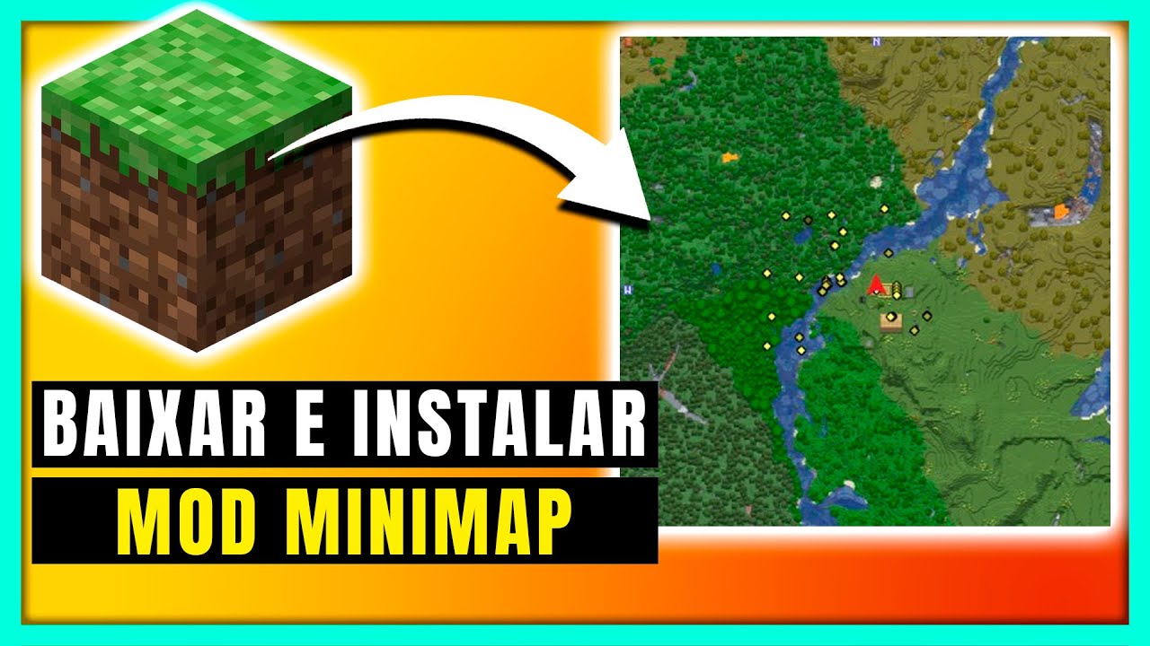Como instalar o Mod Minimap no Minecraft (TODAS AS VERSÕES) - YouTube