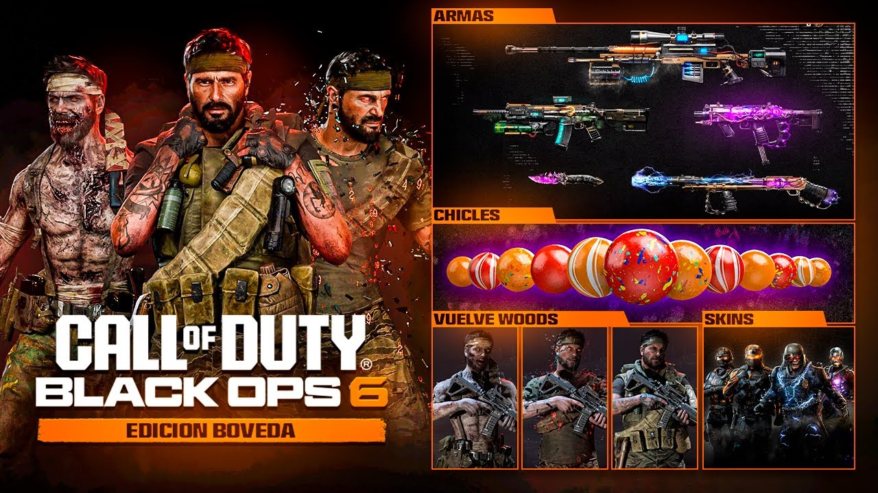PRIMERAS ARMAS y SKINS *OFICIALES* de BLACK OPS 6 - YouTube