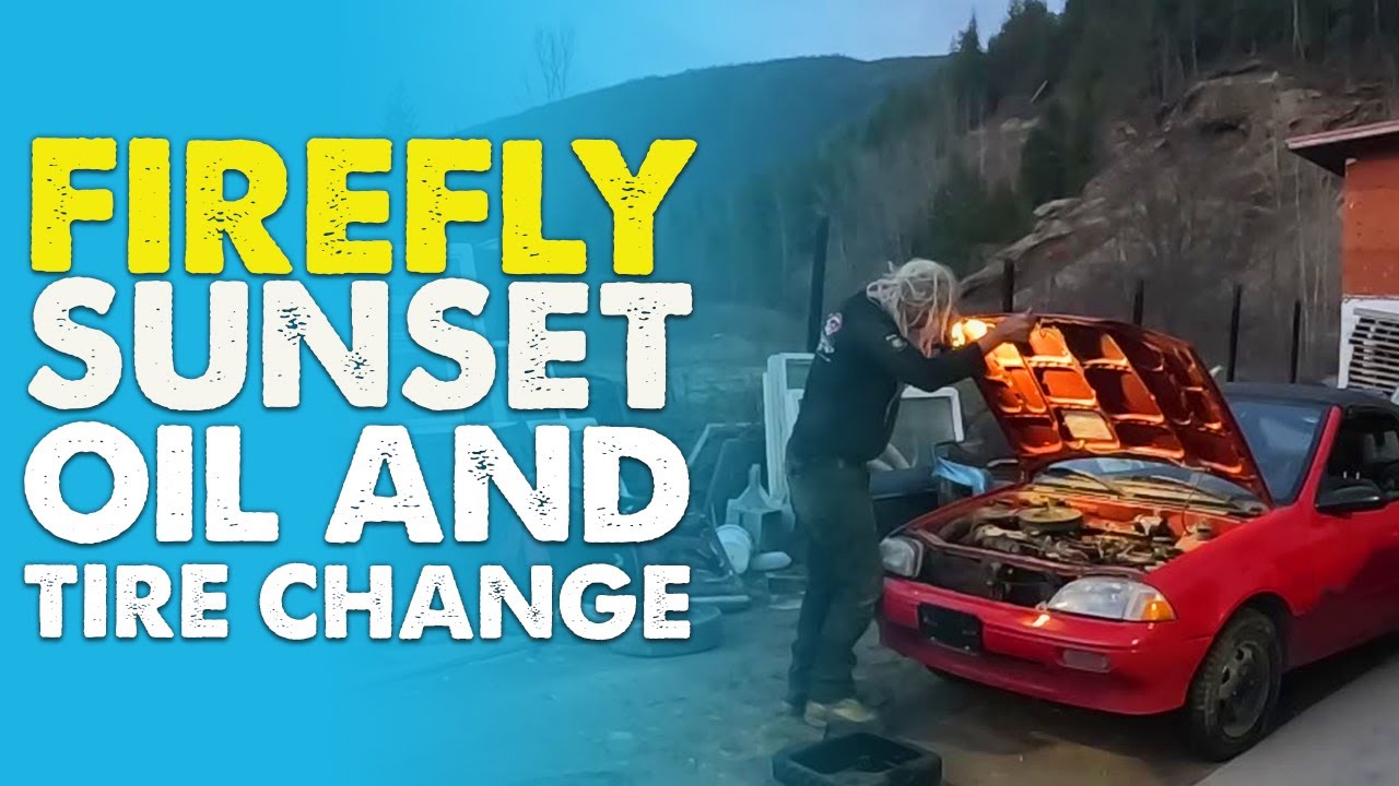 Getting the Firefly Ready for a Blizzard on Coquihalla Highway! - YouTube