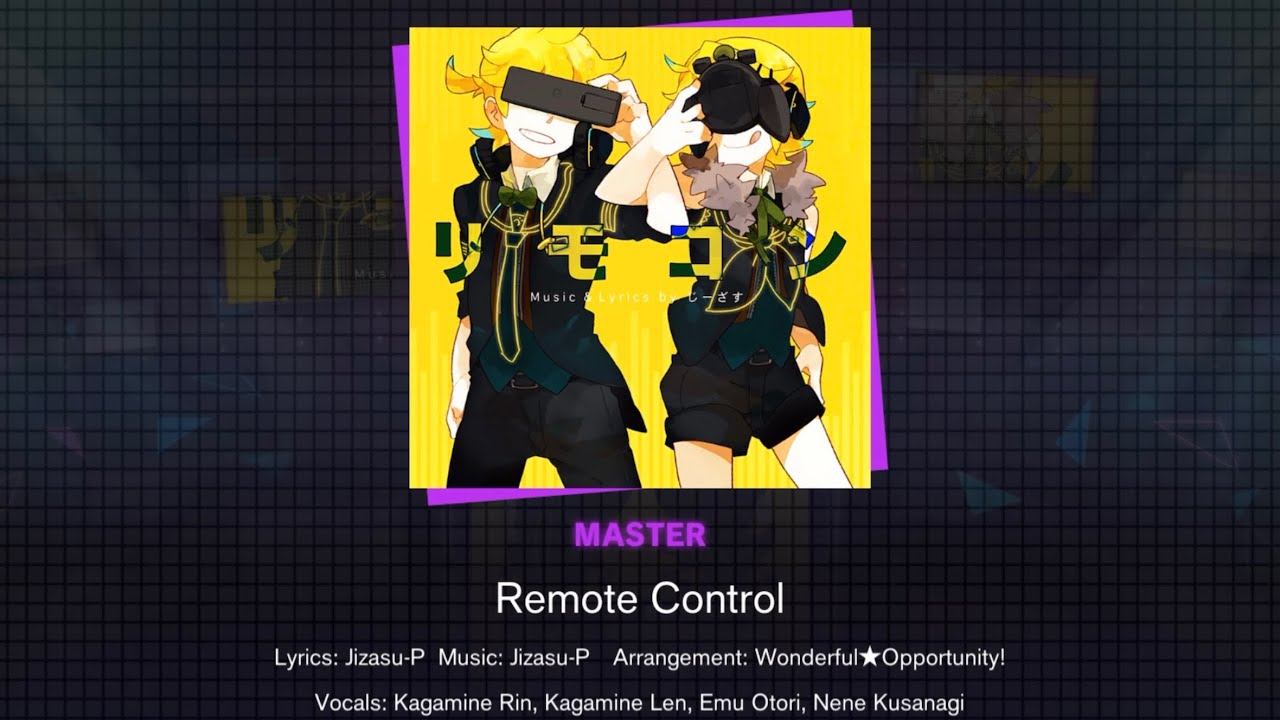 Project Sekai Gameplay Full Combo - Remote Control (Master lv. 29 ...