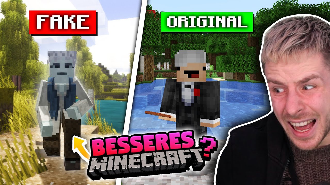 Dieser MINECRAFT FAKE ist besser als MINECRAFT SELBER!! - YouTube