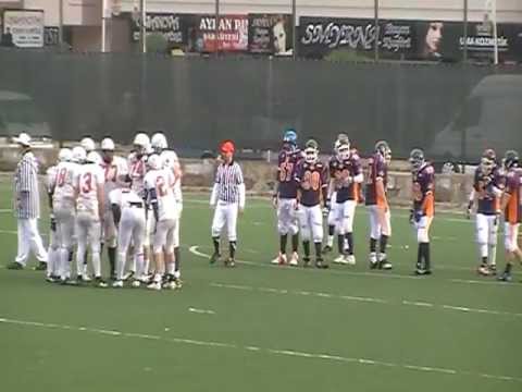 baskent knights #22 safety rocket tackle - YouTube