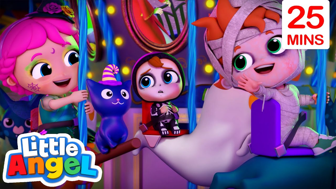 The Best 8 Little Angel Halloween Episodes EVER! | | Little Angel Color ...