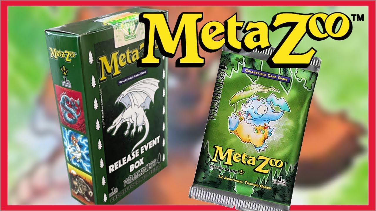 MetaZoo Wilderness First Edition Release Event Box Opening #2 - YouTube