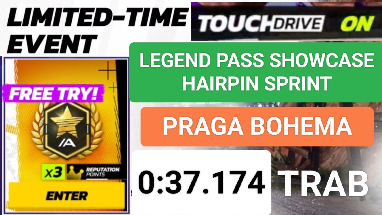 ALU Legend Pass Showcase PRAGA BOHEMA Hairpin Sprint AsphaltUnite - YouTube