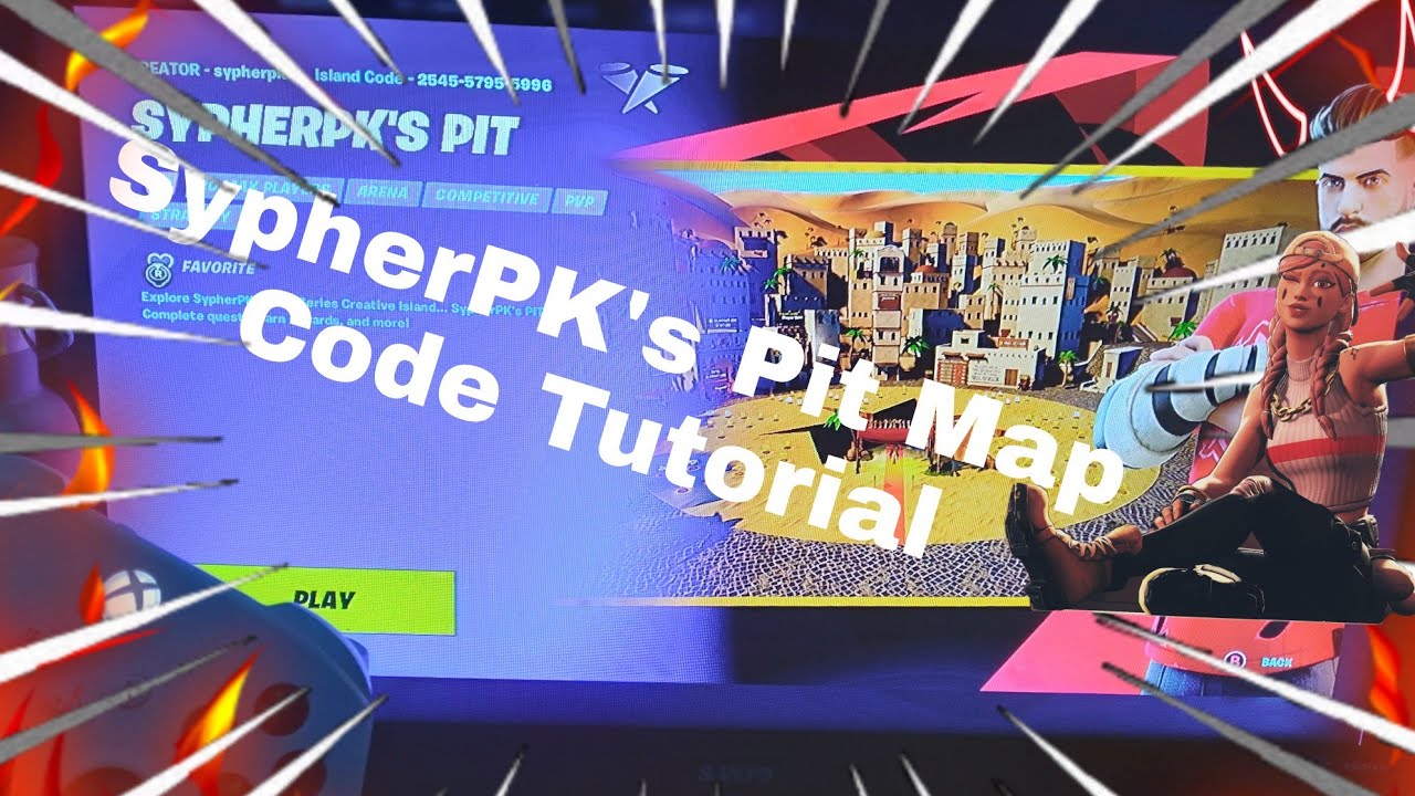 How to Get SypherPKs Pit Map Code - YouTube