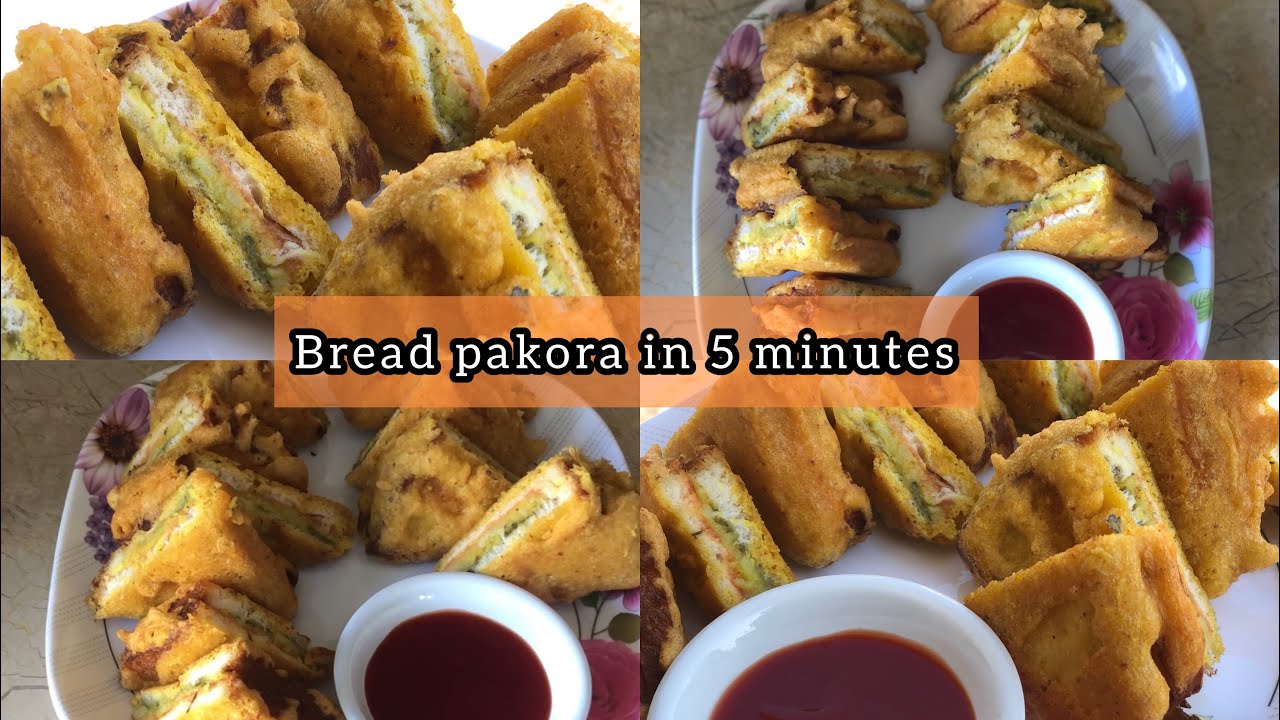 Bread pakora Recipe|How to make perfect bread pakora at home 🤩 - YouTube