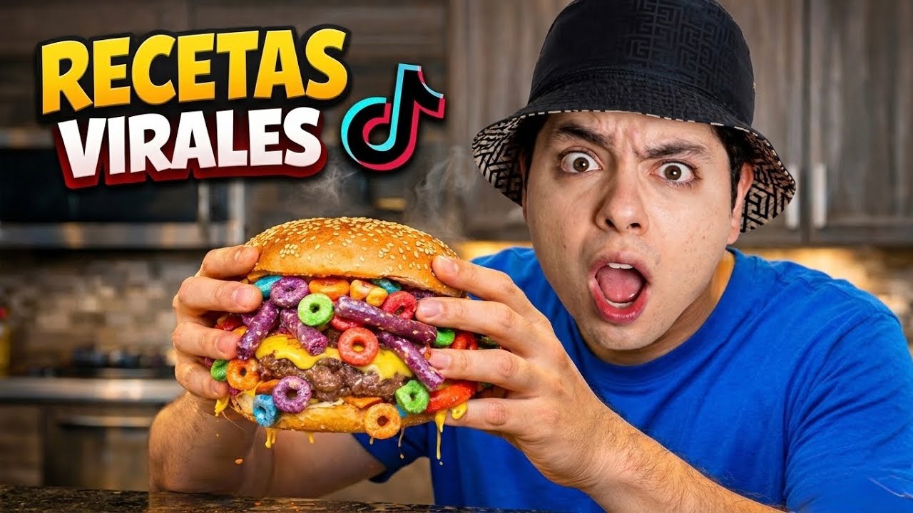 PROBANDO RECETAS VIRALES DE TIKTOK 👨🏻‍🍳🔥 *desastre* | El Tío Néstor 💎 ...
