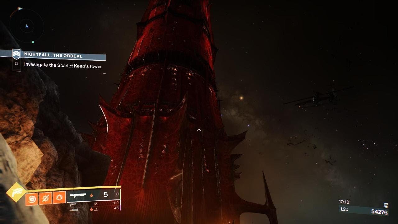 Destiny 2 Strike On The Scarlet Keep - YouTube