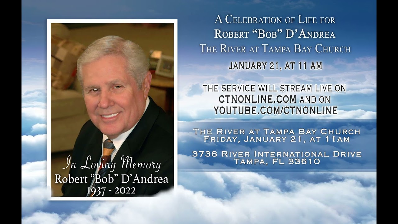A Celebration of Life - Robert "Bob" D'Andrea - Friday, Jan 21, 2022 ...