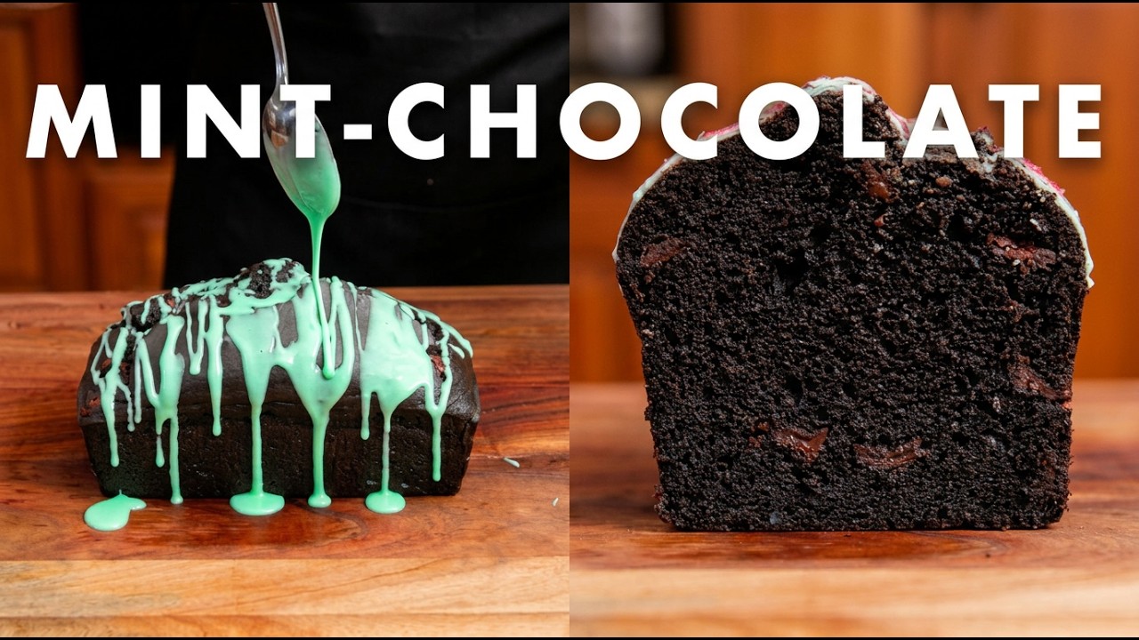 Mint-Chocolate Bread Recipe - YouTube