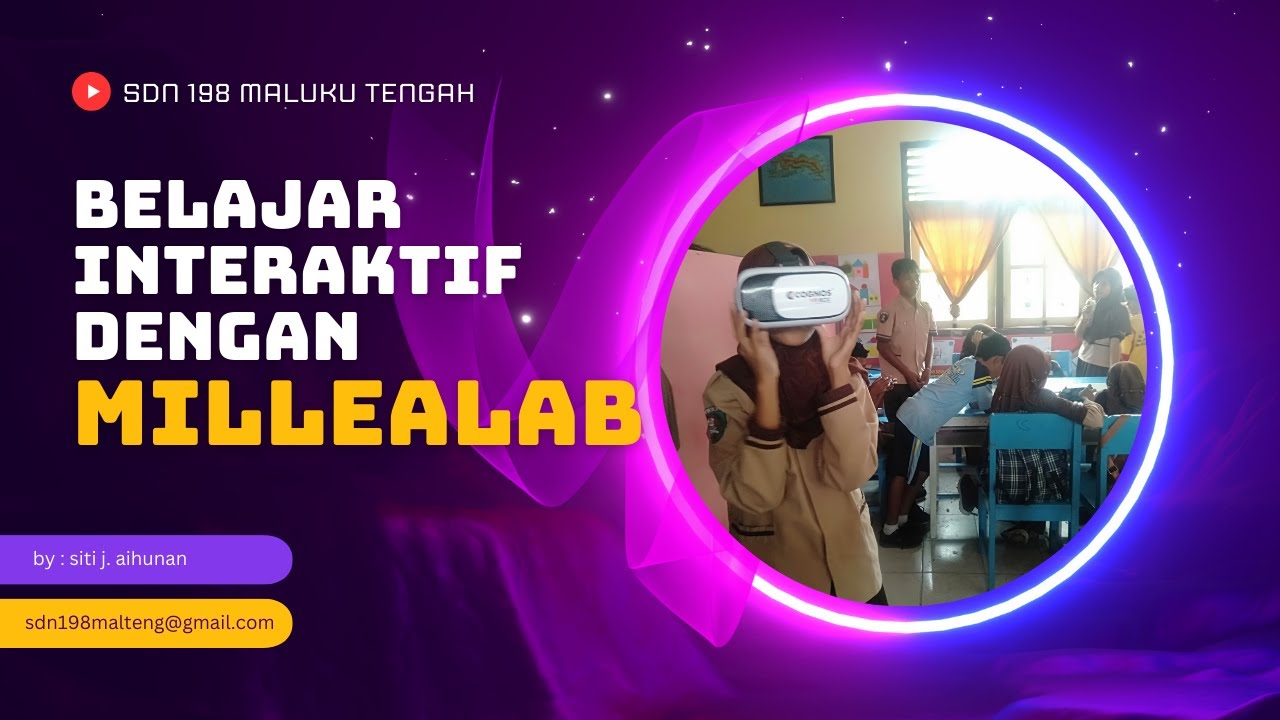 Pembelajaran virtual reality dengan MilleaLab - YouTube