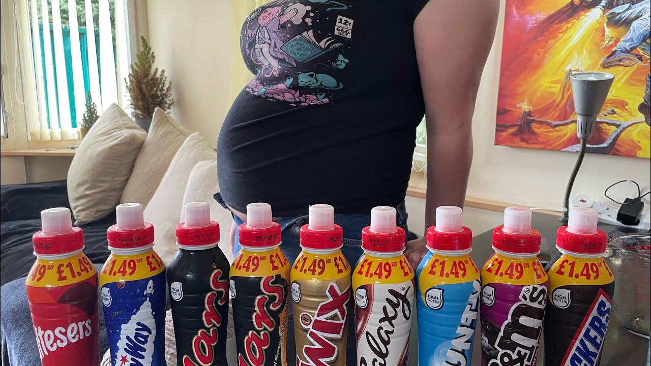 Drinking EVERY FLAVOUR of Mars MILKSHAKE - YouTube