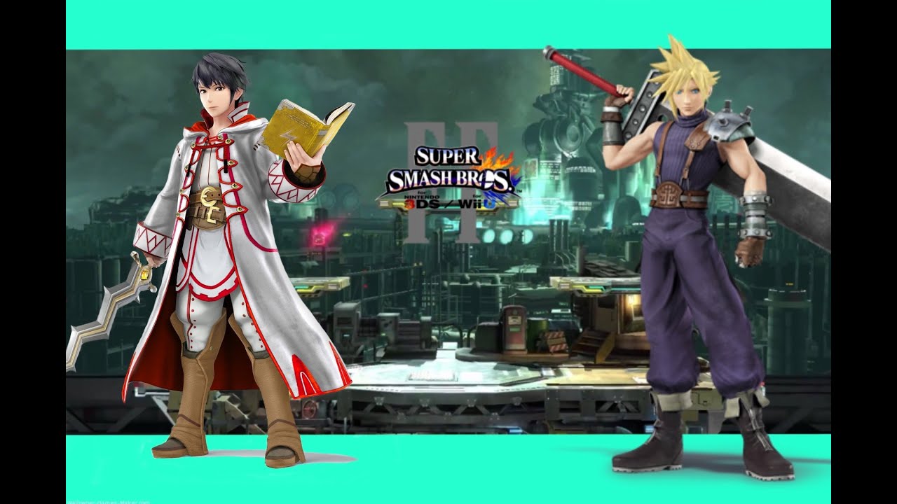 Super Smash Bros. 3DS Online fights 7 (White Robin & Cloud!) - YouTube
