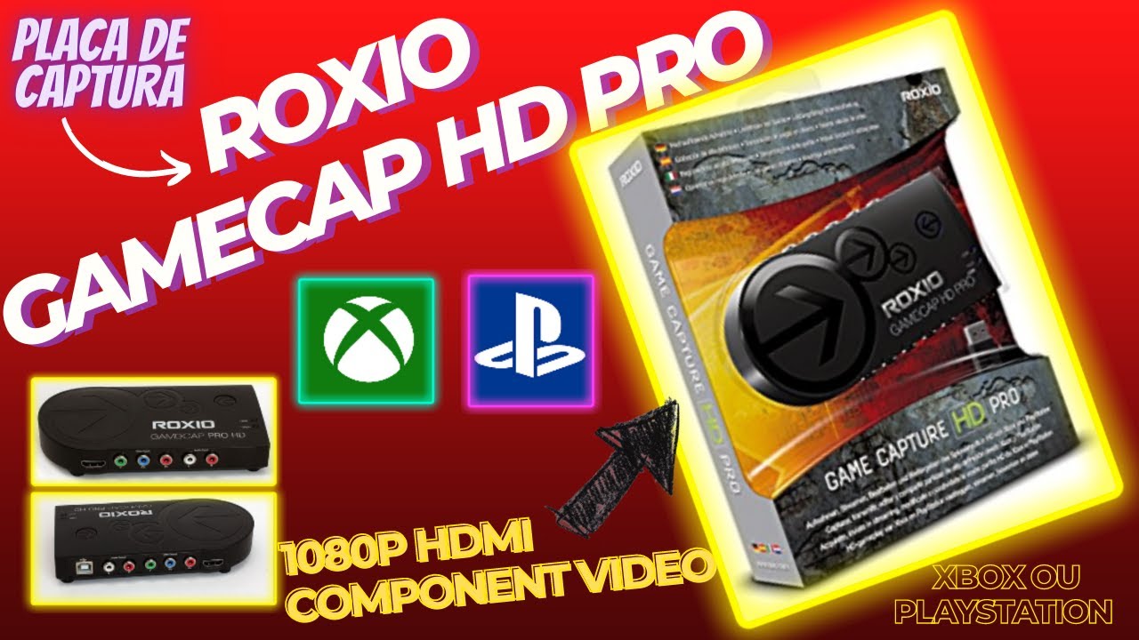 ROXIO GAMECAP HD PRO Placa de Captura Xbox / Playstation - YouTube
