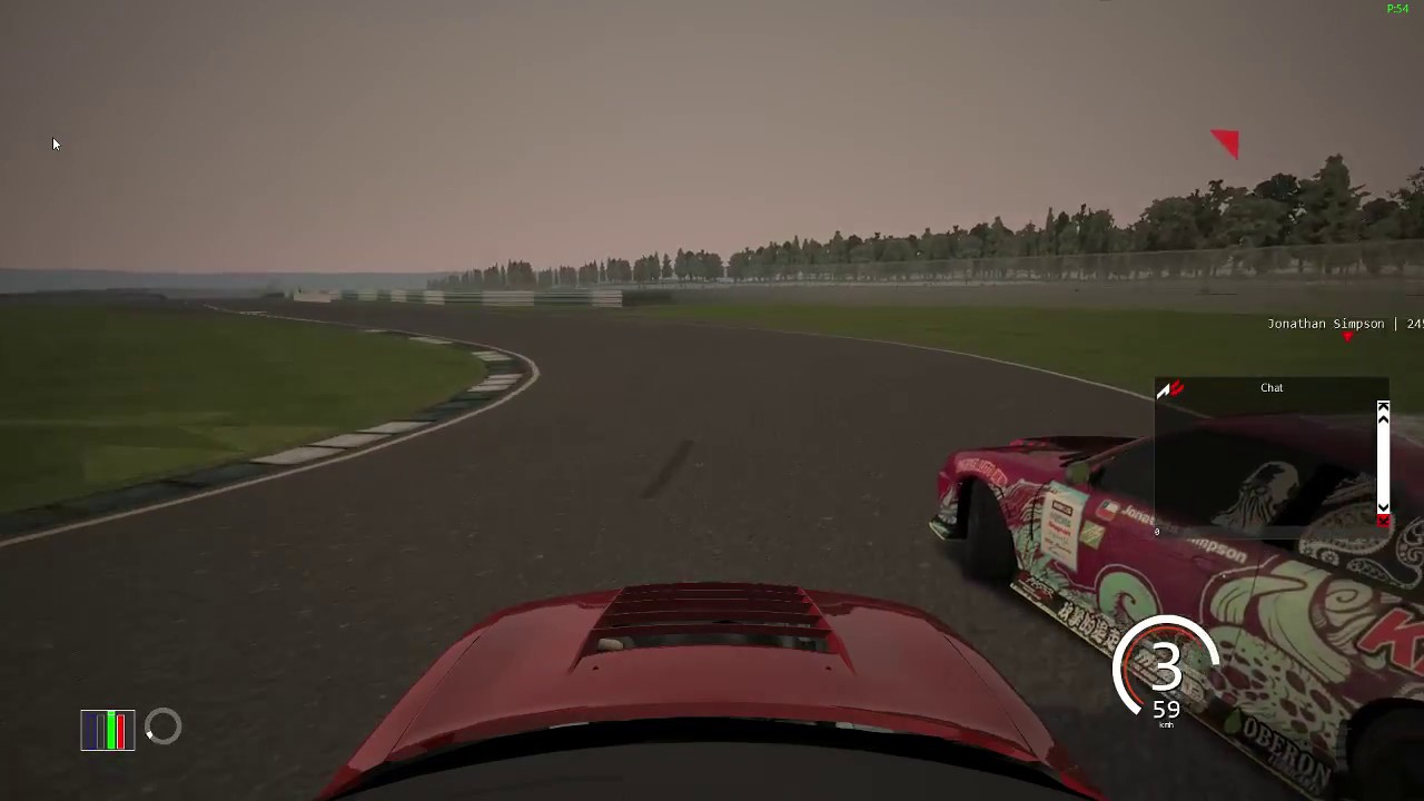 Virtual drift series round #3 my battle with Jonathan SImpson - YouTube