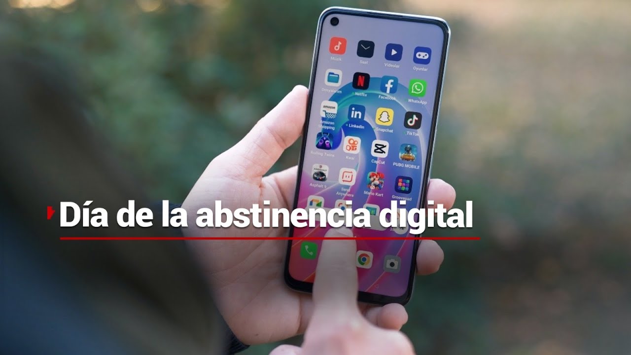 ¿Cuánto tiempo pasas en la pantalla del celular? | Día de la abstinencia digital - YouTube