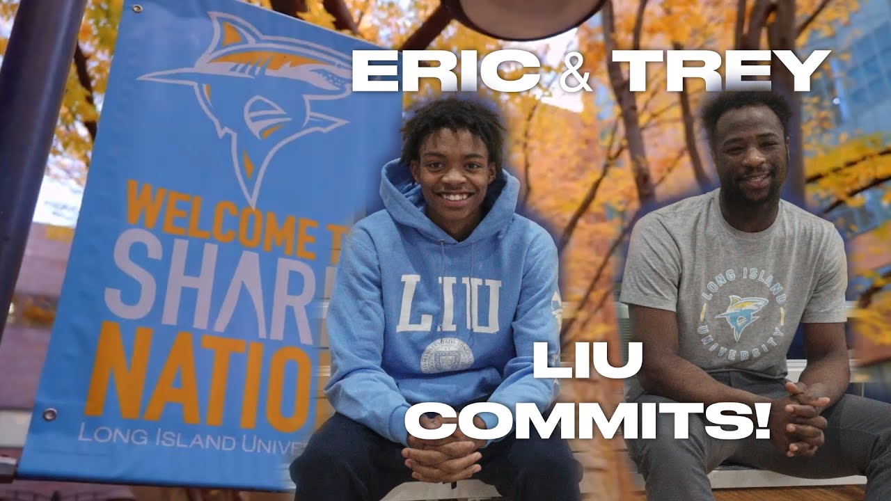 Eagle Academy Duo Eric Acker & Trey Shepp Commit To LIU! - YouTube