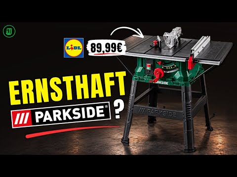Tischkreissäge für 89€ 👉 PARKSIDE & TÜV SÜD - ich hab Fragen! 😲🤬 | Jonas Winkler
