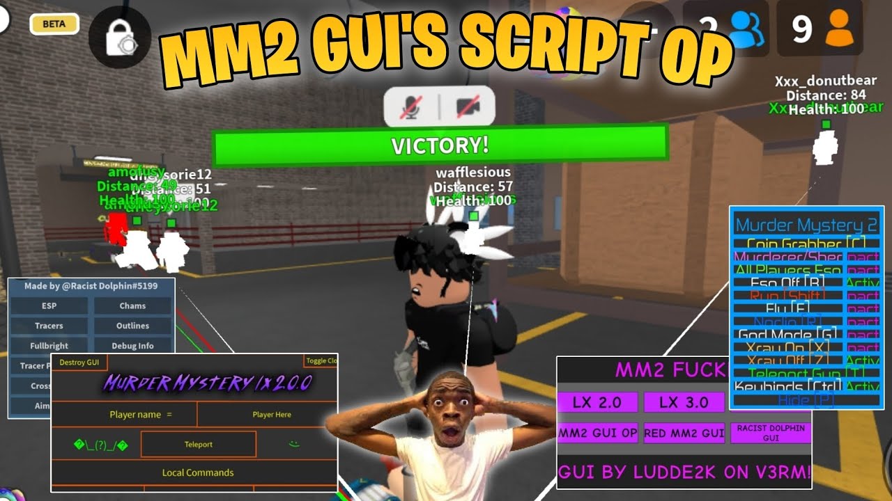 [NO KEY] MURDER MYSTERY 2 PACK GUI SCRIPT HACK SHOWCASE ARCEUS X ESP ...