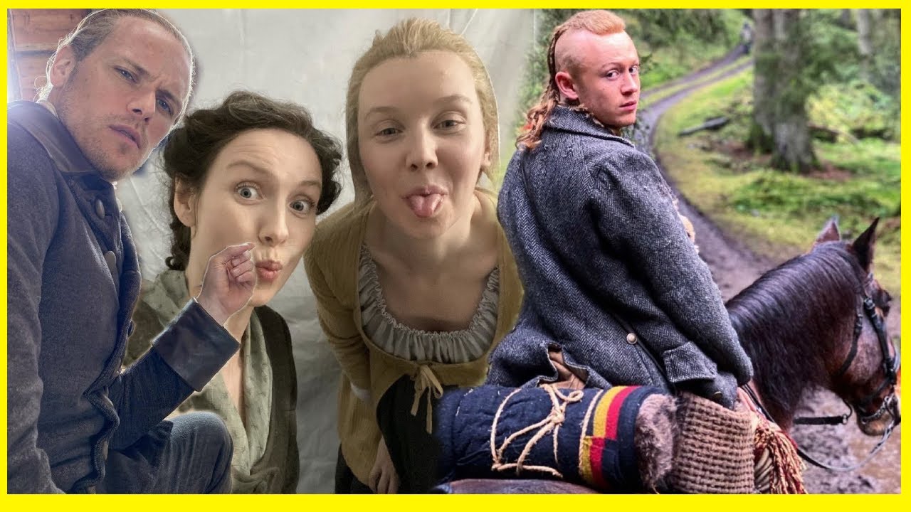 Outlander Behind The Scenes of YOUNG CAST in Season Six - YouTube