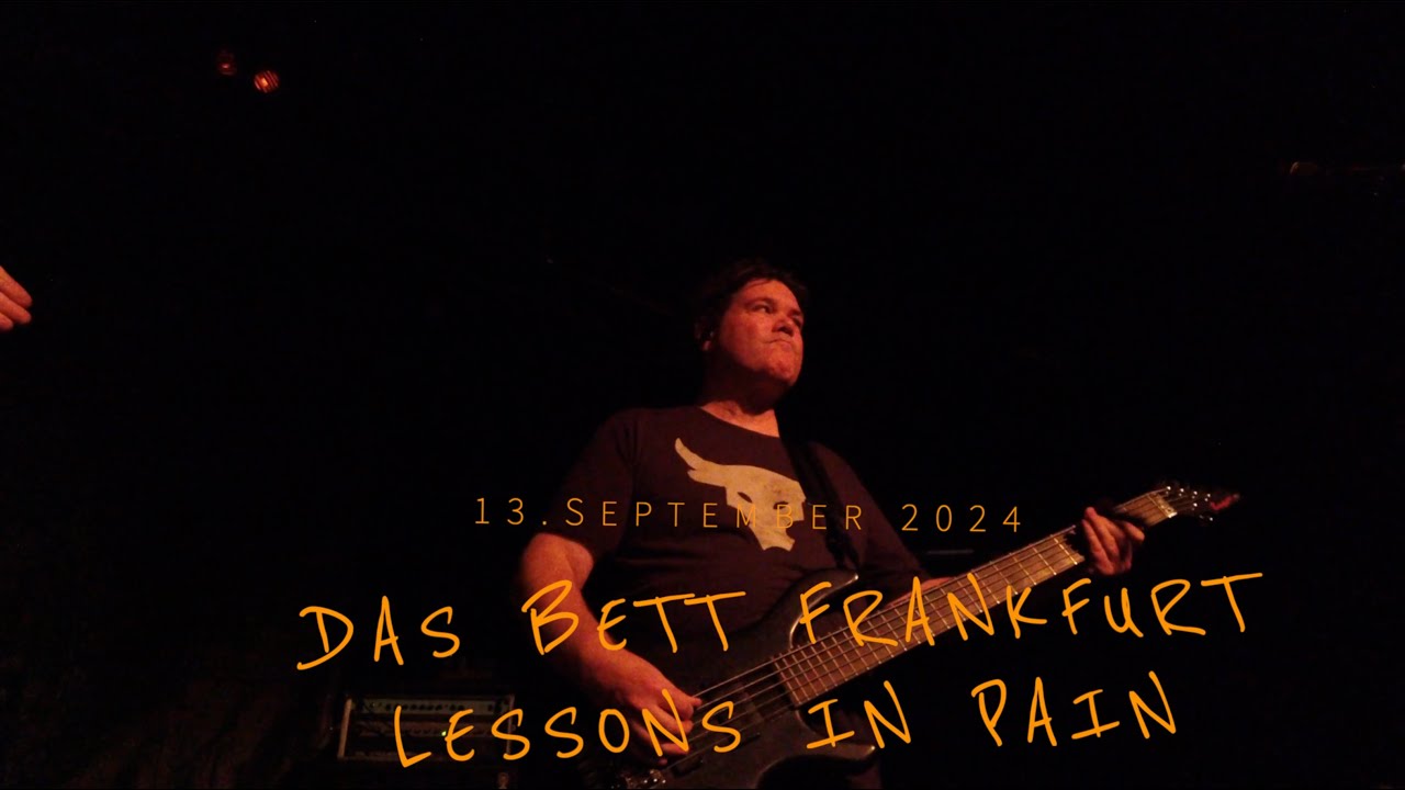 Bobby Stoker Band - Das Bett Frankfurt - Lessons in Pain - YouTube