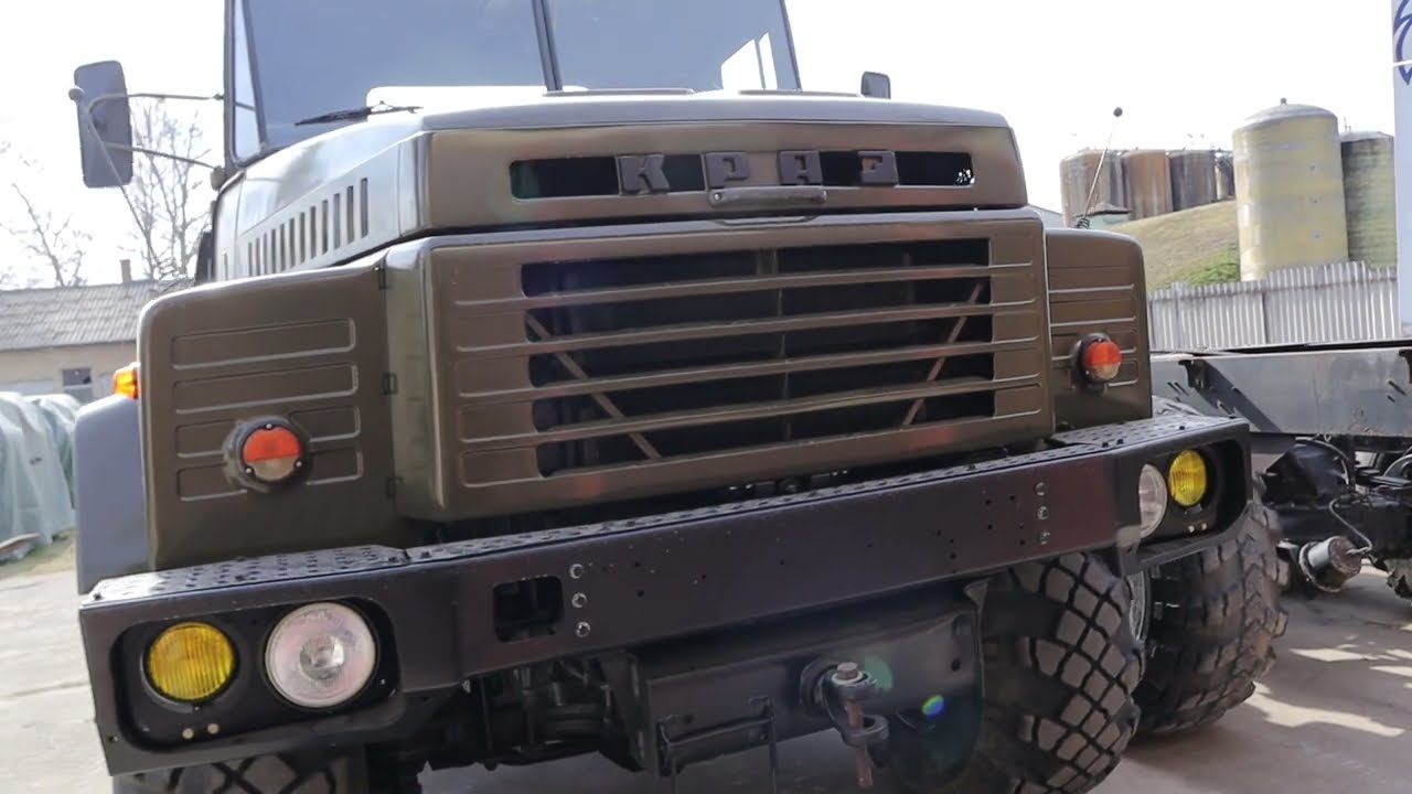Kraz 260 6X6 - YouTube