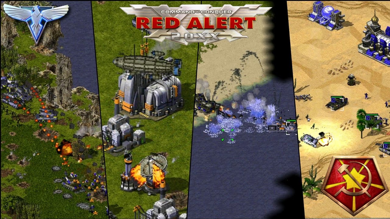 Red Alert 20XX 1.0.6b Beta (YR Mod) - 4 Multiplayer games in a row ...