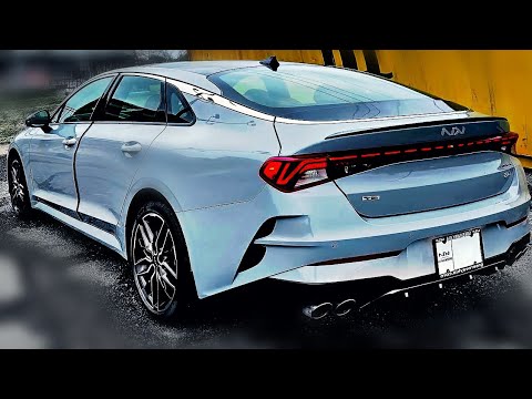 Kia K5 GT 2023 - Detalles Interiores y Exteriores (Sedán de LUJO) - YouTube