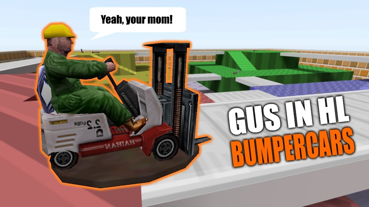 👷 Gus in Half-Life Bumper Cars Mod! - YouTube