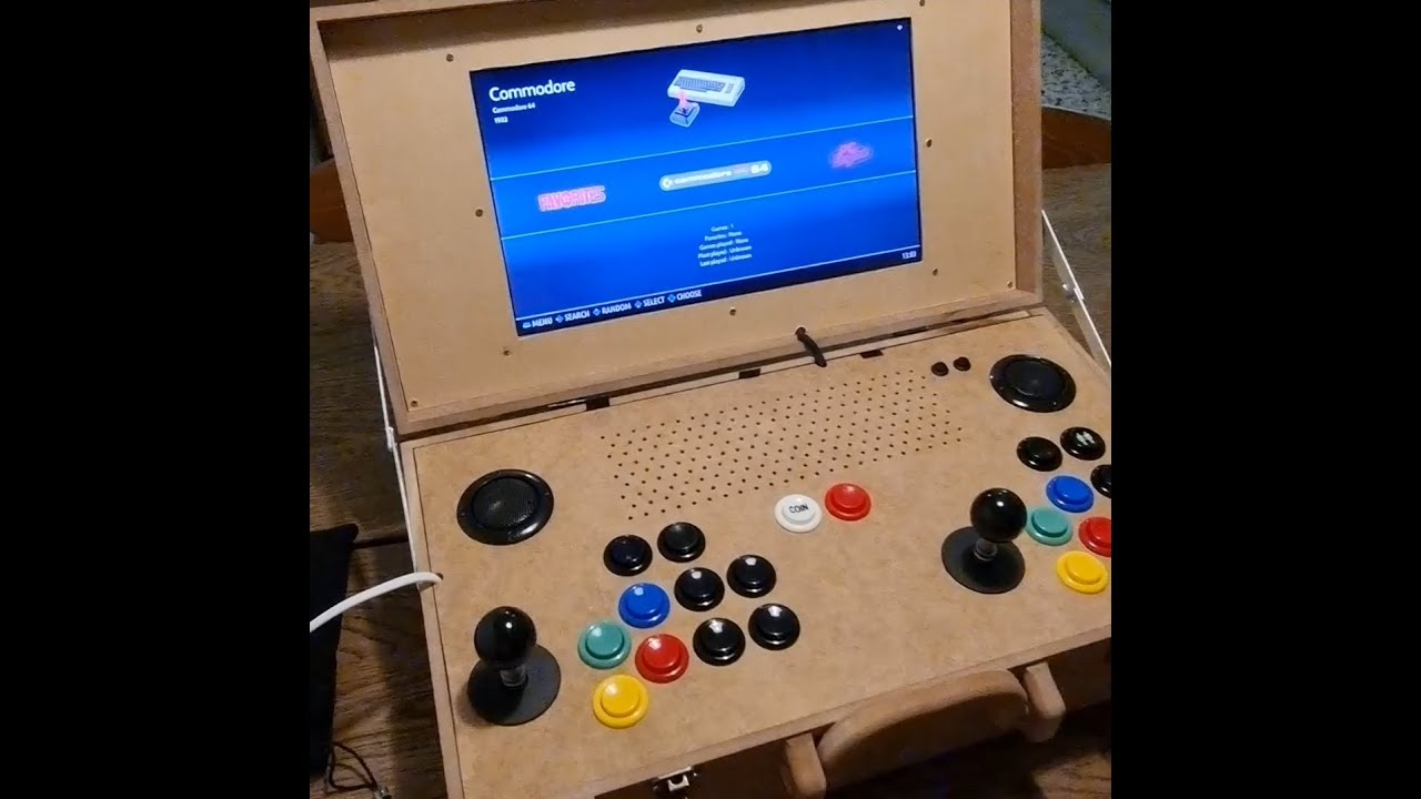 Briefcase Arcade Building Process - YouTube