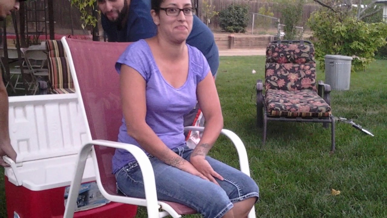 Hope Bates ice bucket challenge - YouTube