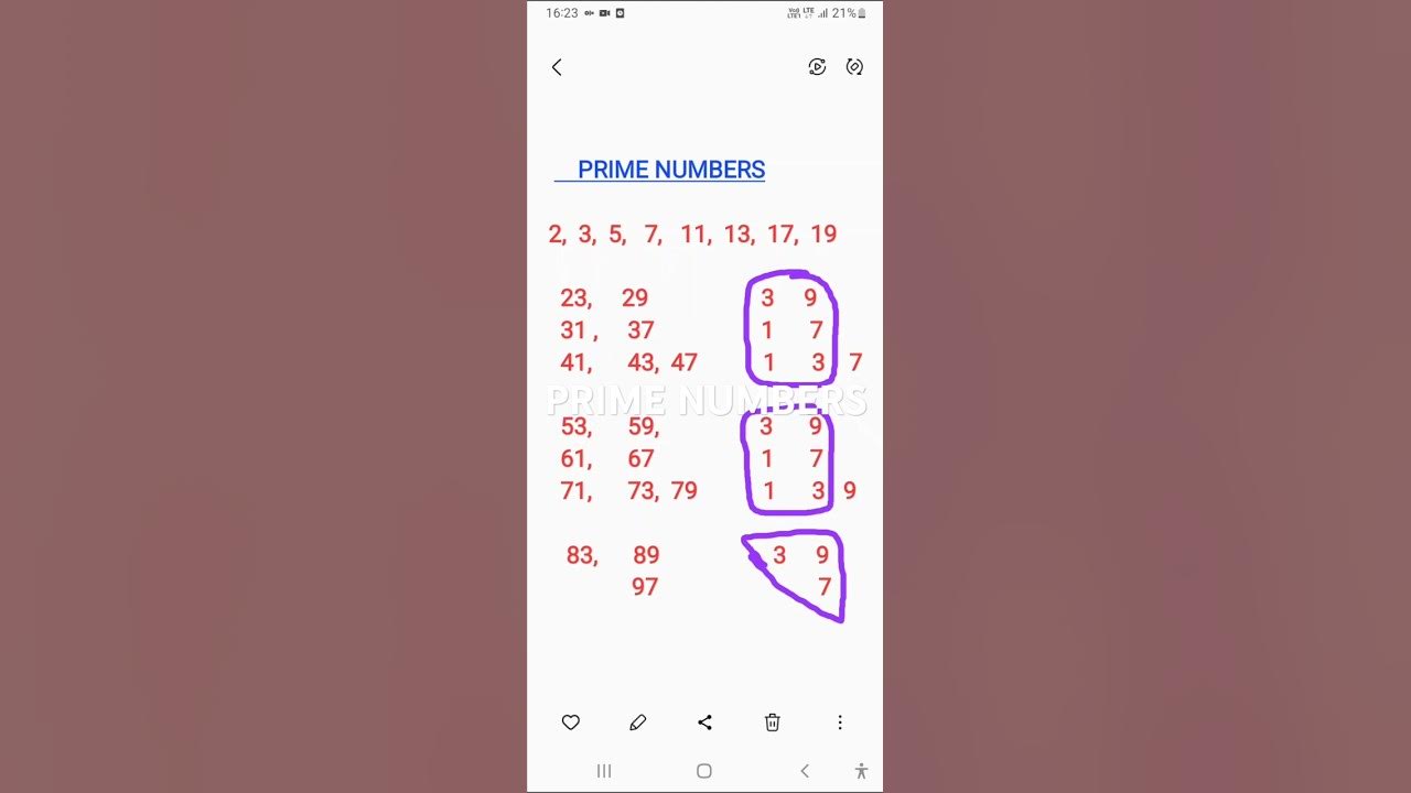 PRIME NUMBERS - YouTube